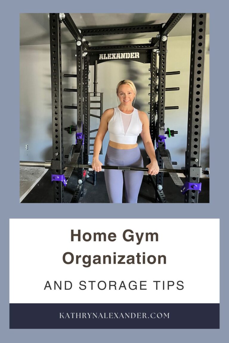 Home Gym Organization Ideas and Best Storage Solutions - Alexander ...