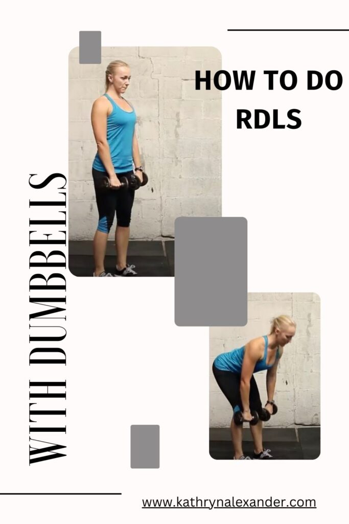 How to do RDLs with dumbbells (Romanian deadlifts) - Alexander Training ...