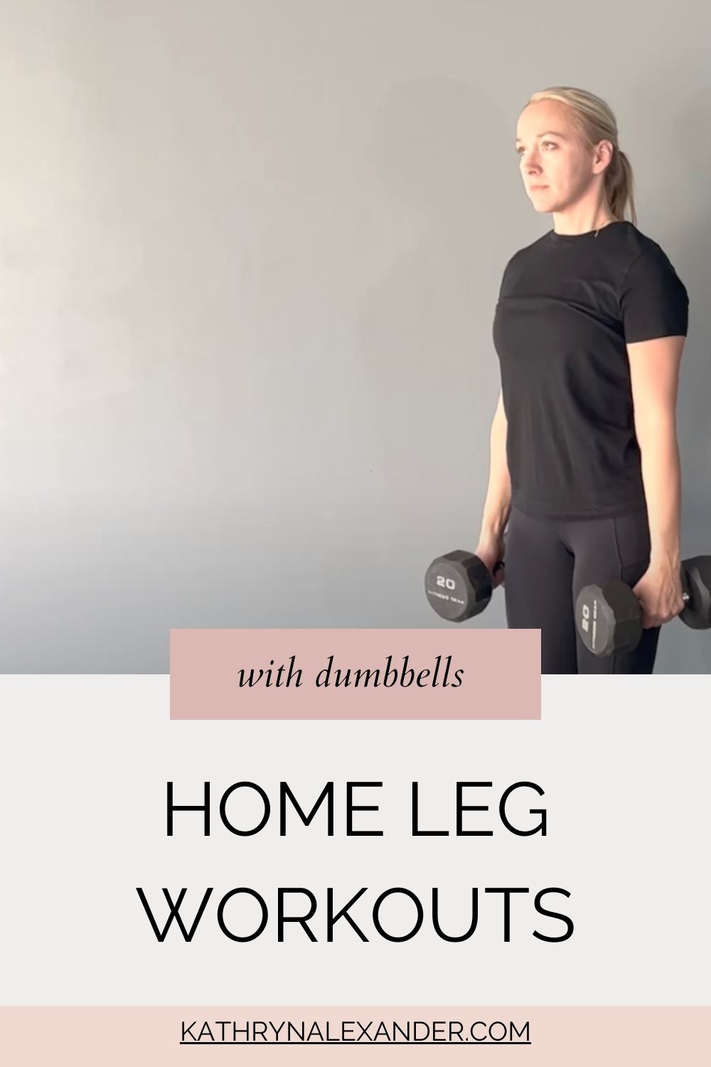 Home Leg Workouts With Dumbbells - Alexander Training - personal ...